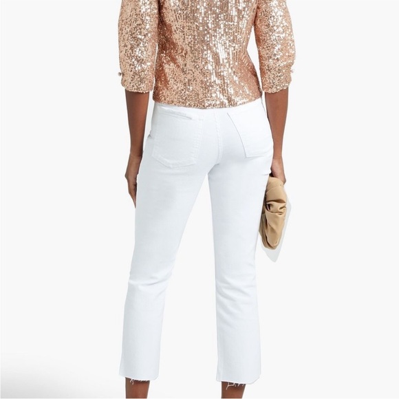 Maje | Tops | Maje Rose Gold Sequin Button Down Blouse Top Jacket ...